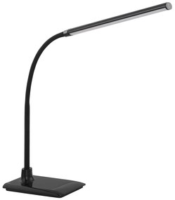 EGLO LED moderní stolní lampička LAROA, černá 96438