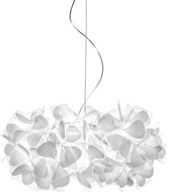 Slamp Clizia Mama Non Mama, designové svítidlo s čirým kabelem, 2x12W E27, prům. 53cm