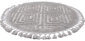 Koberec BERBER 7061 světle šedý kruh