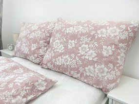 Písecké lůžkoviny Bavlněný povlak na polštář 50x70 - Rose růžová Zapínání: knoflík