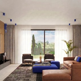 Sollux Lighting Stropní svítidlo LAGOS 20 ultramarín