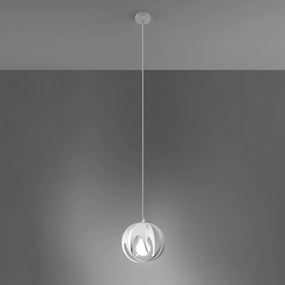 Sollux Lighting Závěsné svítidlo TULOS 1 bílé