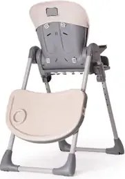 Kidnort Jordgubbe Jídelní židlička hnědá