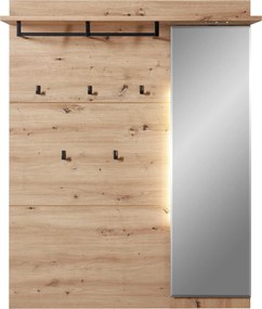 XXXLutz ŠATNÍ PANEL, dub artisan, 120/153/30 cm Voleo - Šatní panely - 002737035602