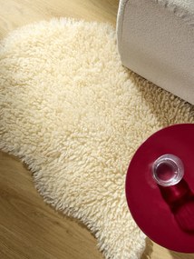 Sinsay - Koberec z imitace ovčí kůže - bílá