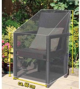 Ochranný obal na zahradní židli 66 x 66 x 66/107 cm