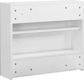 Koupelnová zrcadlová skříňka bílá 80 x 15 x 60 cm MDF 325186