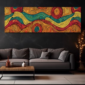 Obraz na plátně - Popletení duší FeelHappy.cz Velikost obrazu: 120 x 40 cm