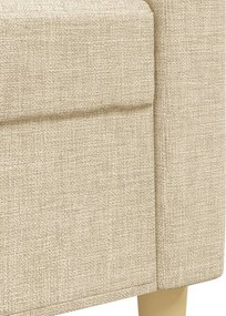 3dílná sedací souprava krémová textil 3278289
