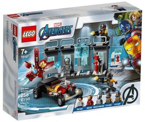Lego stavebnice lego super heroes 76167 zbrojnice iron mana