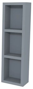 Mereo Aira, koupelnová skříňka 20 cm, horní, policová, Multidecor, Monumentální šedá CN796SMSO1