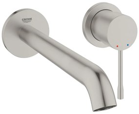 Grohe Essence - Umyvadlová 2-otvorová baterie L-Size, supersteel 19967DC1