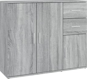 vidaXL Příborník 91 x 29,5 x 75 cm kompozitní dřevo [823275] Barva: dub sonoma