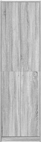 Šatní skříň Šedá Sonoma 55 x 25 x 189 cm Kompozitní dřevo 3334013