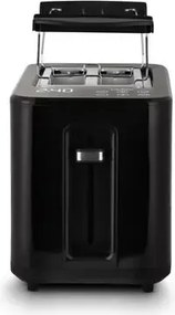 Lauben Toaster 900BC černá / Topinkovač / 900W / 2 plátky pečiva / 7 s