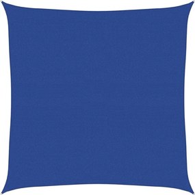 Plachta proti slunci 160 g/m² čtverec modrá 4 x 4 m HDPE 311496