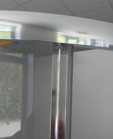 Olsen Spa Sprchový kout SMART - MURO BARVA rámu - Chrom/Leštěný hliník (ALU), Rozměr A - 90 cm, Rozměr B - 90 cm, Směr zavírání - Univerzální Levé / Pravé, Výplň - Grape bezpečnostní sklo - 4 / 6 mm OLBMUR90CGBV