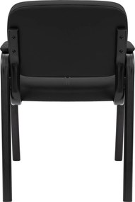Konferenční židle Rheon umělá kůže – šedá