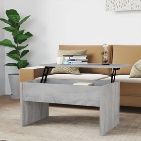 vidaXL Konferenční stolek 80x50,5x41,5 cm kompozitní dřevo [809642] Barva: šedá sonoma
