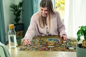 Ravensburger Bizarní knihovna 2 / 1000 dílků / od 14 let