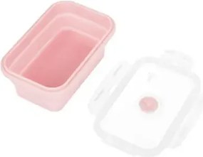 NILS Camp NC4105 500ml růžový / Skládací svačinový box
