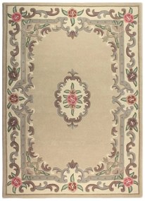 Hnědý vlněný koberec 150x240 cm Aubusson – Flair Rugs