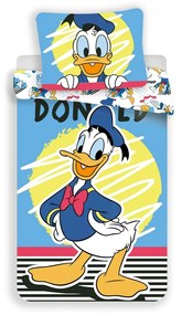 Jerry Fabrics Dětské bavlněné povlečení Donald Duck 03, 140 x 200 cm, 70 x 90 cm