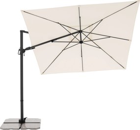 DERBY DX 280 x 280 cm – zahradní slunečník s boční nohou - Zboží s drobnou vadou (S332)