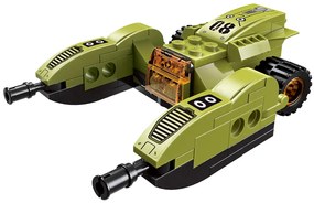 Qman Thunder Expedition Battle Car 1415-8 Laserový odstřelovací vůz