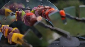Jehly na špíz v sadě 3 ks z nerezové oceli Rotisserie – Remundi