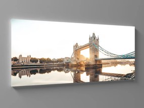 Liox XXL Obraz londýnský tower bridge Rozměr: 250 x 125 cm
