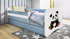 XXXLutz POSTEL PRO DĚTI A MLÁDEŽ 80/160 cm, modrá, bílá MID.YOU - Dětské pokoje sestavy - 00214200023J