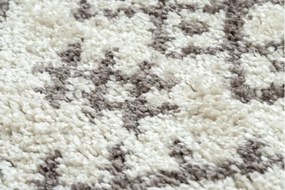Dywany Łuszczów, Kusový koberec Berber Tanger B5940 cream and brown, 140x190, béžová, obývací pokoj