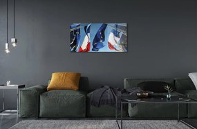 Obraz na skle flags 120x60 cm