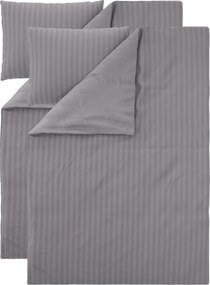 Livarno® Sada ložního povlečení z bambusové viskózy, 140 x 200 cm, 70 x 90 cm, 2dílná, šedá