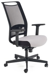 Otočná kancelářská židle Černá a Šedá SNOW
