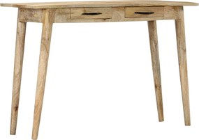 vidaXL Konzolový stolek 115 x 40 x 75 cm masivní hrubý mangovník [282748]