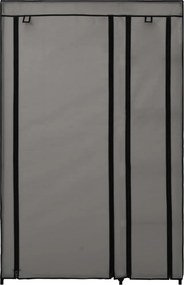 vidaXL Skládací skříň 110 x 45 x 175 cm [282423] Barva: Černá