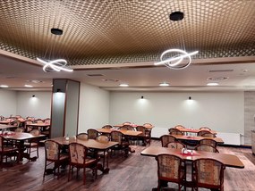 LED Solution Černé závěsné LED svítidlo kulaté 60cm 32W 8017