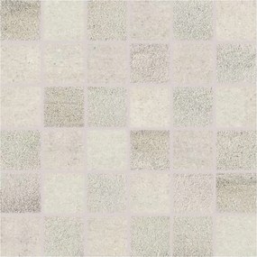 RAKO Cemento - Mozaika 4,7x4,7 cm, šedohnědá DDM06662