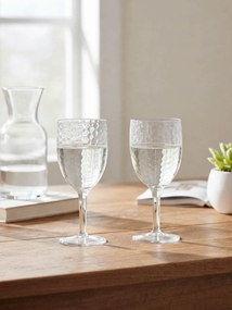 Sinsay - Sklenice s reliéfní strukturou 2 pack - clear