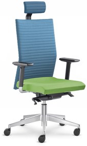 LD seating Element 435-SYS-F40-N6 - Kancelářská židle  - modrá/zelená