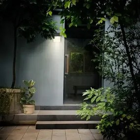 Solight LED venkovní nástěnné osvětlení Terni černá / 12W / 560lm / 30