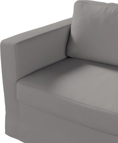 Potah na pohovku IKEA  Karlstad 2-místná , nerozkládací, dlouhý barva béžová látka pletený vzor