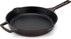 Elmich Smaltovaná litinová pánev Ember 26 cm - hnědá