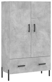 vidaXL Skříň highboard betonově šedá 69,5x31x115 cm kompozitní dřevo