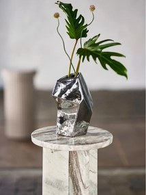 Váza z kameniny ve stříbrné barvě (výška 23 cm) Dimona – Bloomingville
