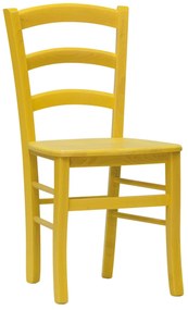 Stima Židle PAYSANE COLOR s masivním sedákem Odstín: Žlutá (anilin)