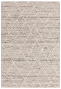 Světle šedý vlněný koberec 200x290 cm Noah – Asiatic Carpets