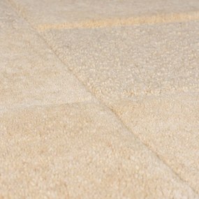 Flair Rugs, Kusový koberec Moderno Checkerboard Natural, 120x170, béžová, ložnice
